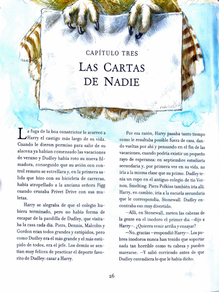 Harry Potter Chapter 3 | PDF