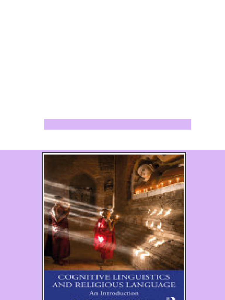 (Ebook) Cognitive Linguistics and Religious Language : An Introduction ...