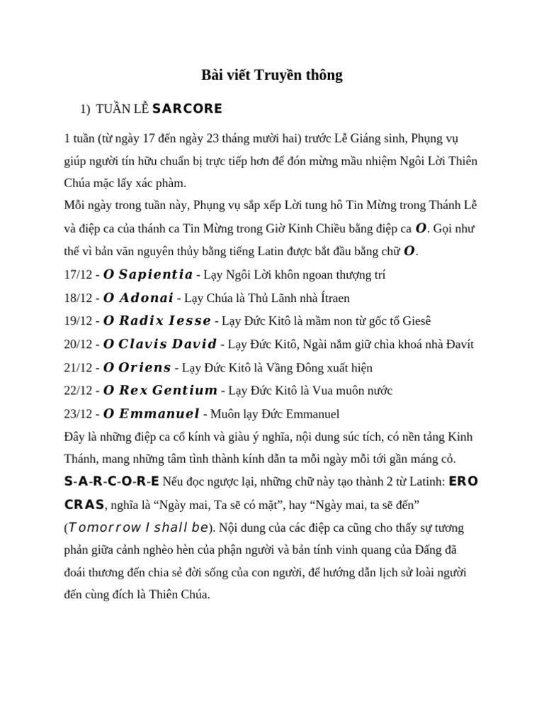 Bài Viết Truyền Thông | PDF