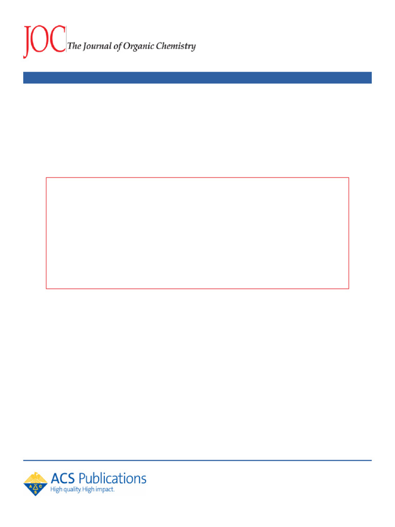 [Journal of Organic Chemistry 2015-Feb 10 Vol. 80 Iss. 4] Henschke ...