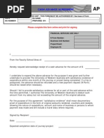 Travel and Outstation Form | PDF
