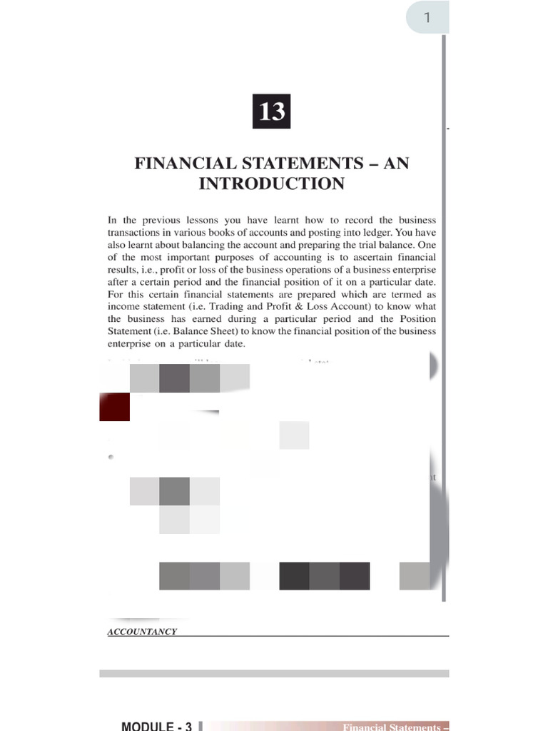 Financial Statements | PDF