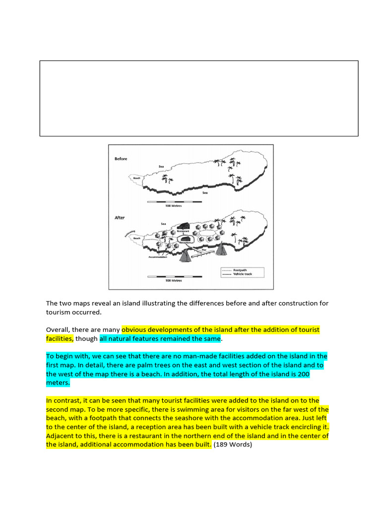 Map 2 - Academic Writing Task 1 | PDF
