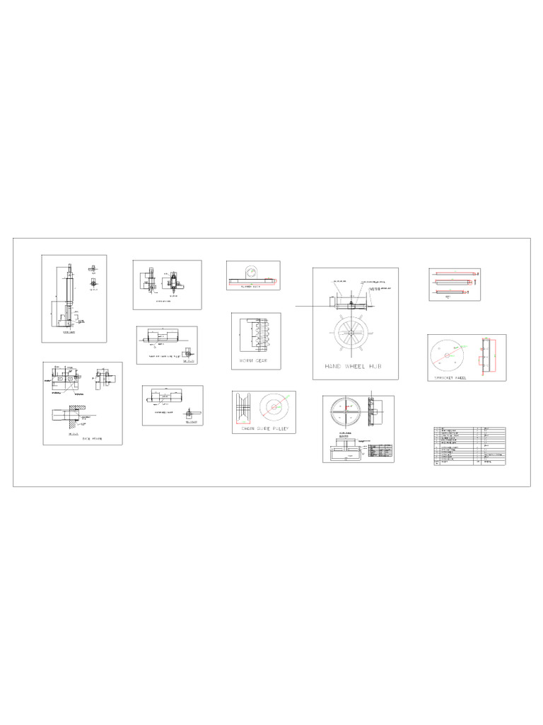 Gear Mechanism of Flood Gates | PDF