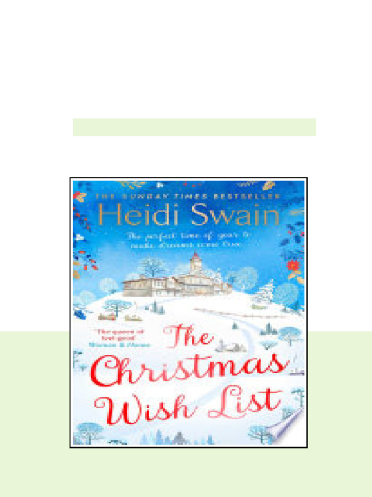 The Christmas Wish List Heidi Swain full digital chapters | PDF