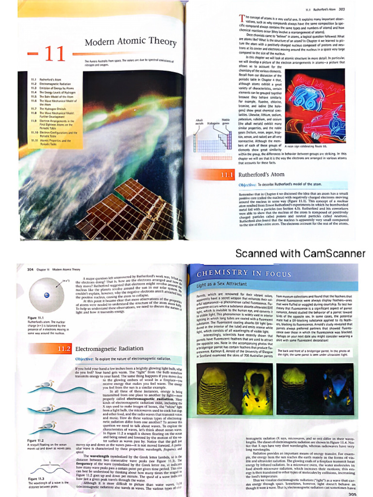 Chapter 11 Modern Atomic Theory | PDF