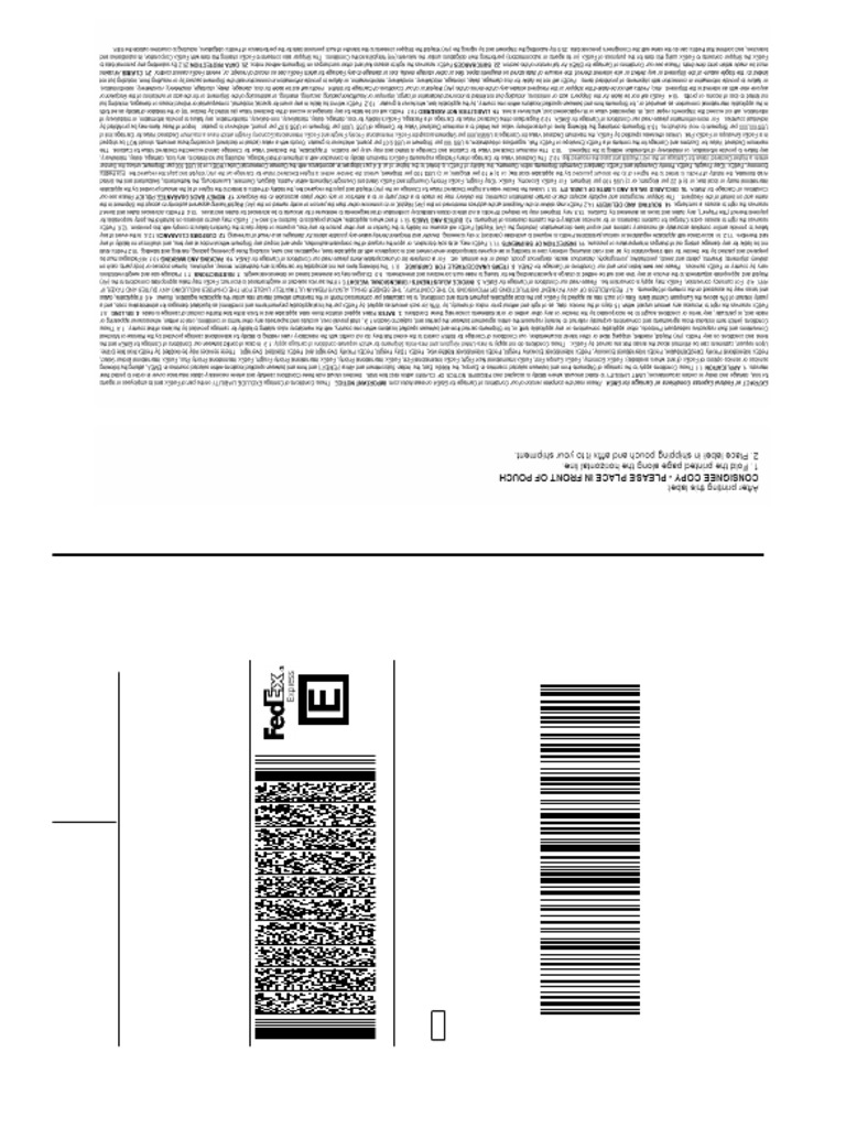 2025 12 22T07 - 43 - 55 FedEx Shipping Label | PDF | Fed Ex