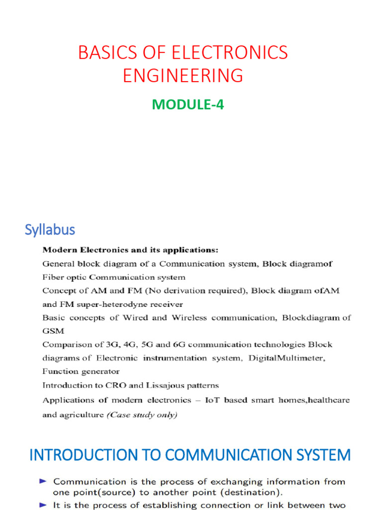 BEE Module4 | PDF | Detector (Radio) | Amplifier