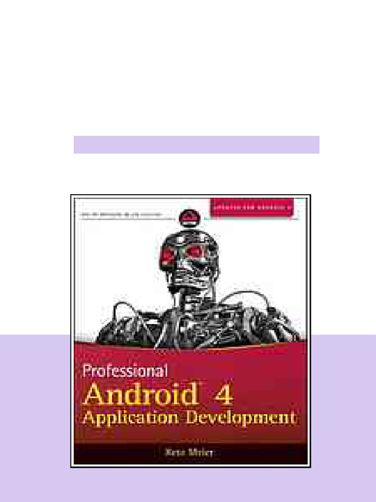 Professional Android 4 Application Development 3rd Edition Reto Meier No Waiting Time | PDF