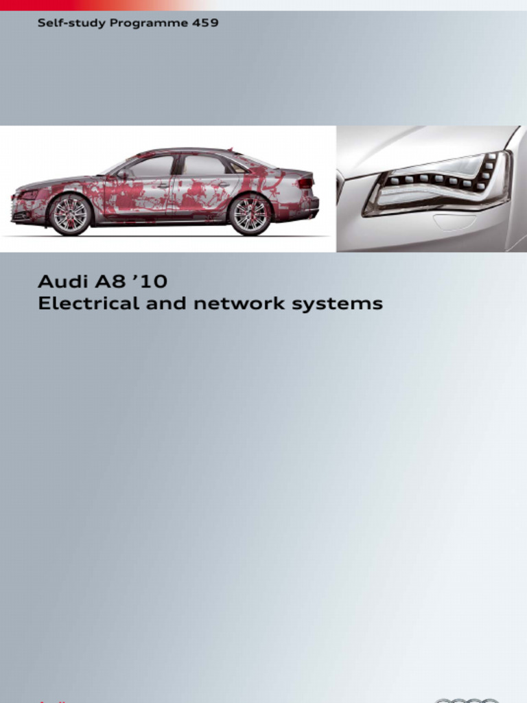 Audi Ssp 459 Audi a8 10 Electrical and Network Systems | PDF
