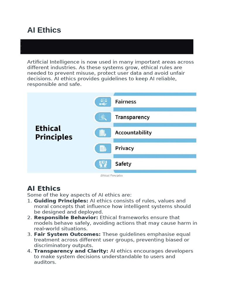 Understanding AI Ethics Guidelines | PDF | Artificial Intelligence ...