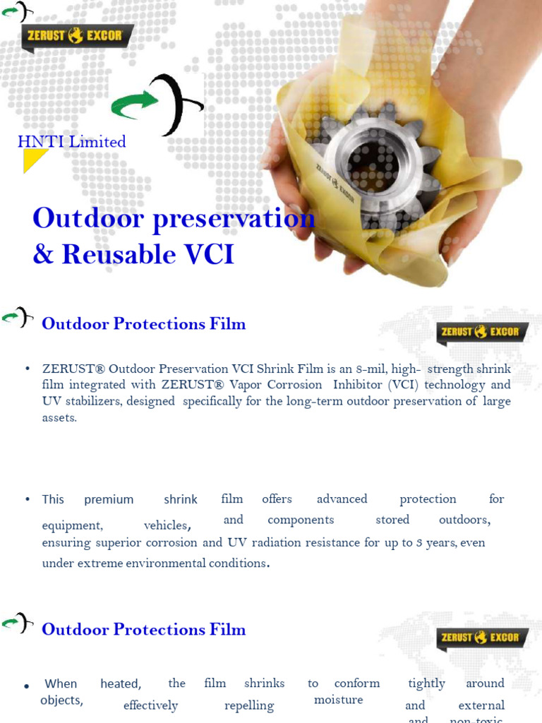 Outdoor VCI Shrink Film for Asset Protection | PDF