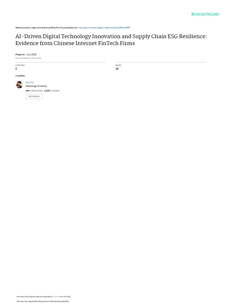 Esc i Sample Paper 1 Template 5555 | PDF | Supply Chain | Artificial ...