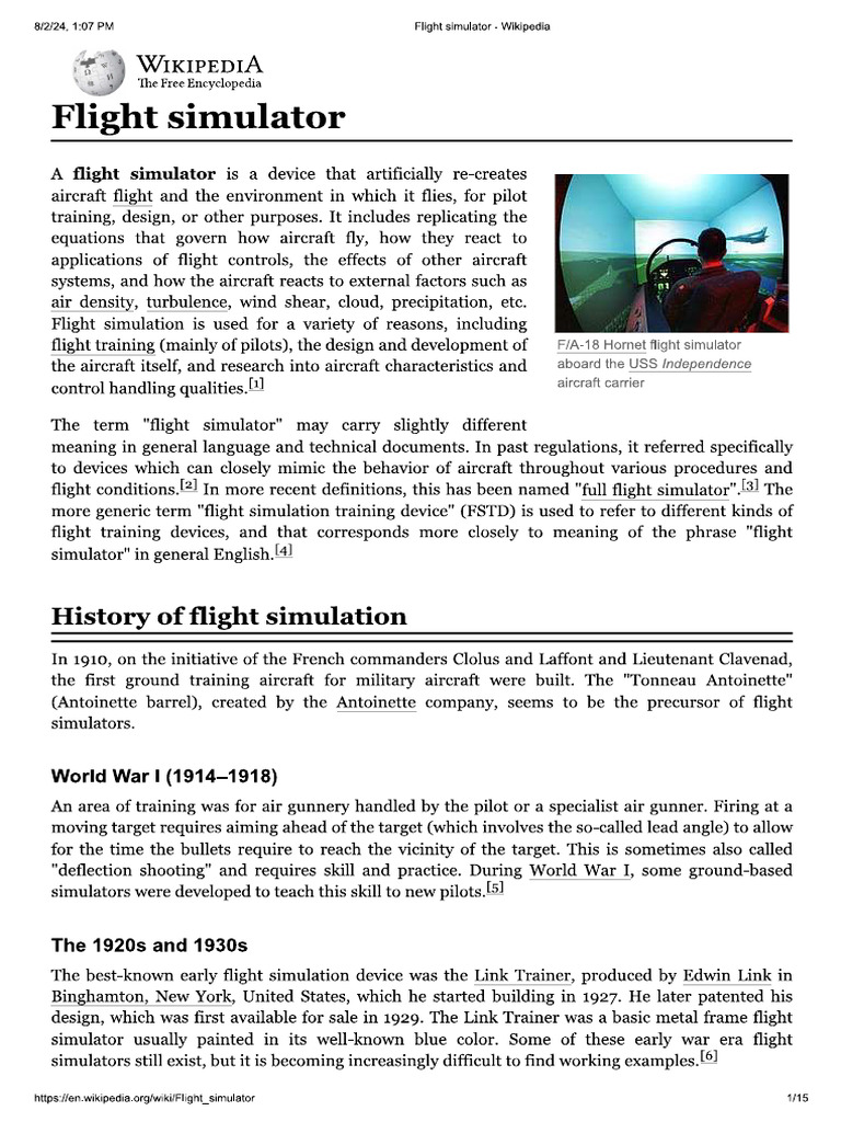 History of Simulation | PDF