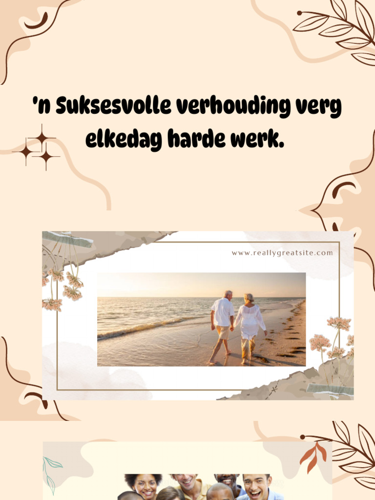 Cream and Dark Brown Aesthetic Abstract Corner Project Presentation ...