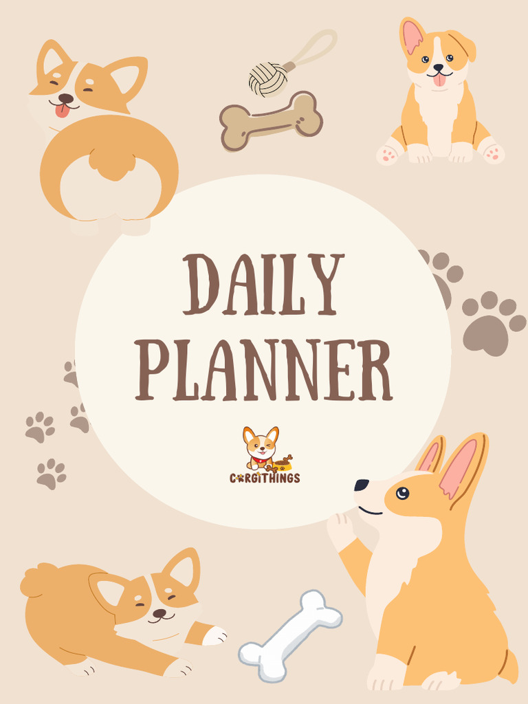 Comprehensive Planner: Daily, Weekly, Monthly | PDF
