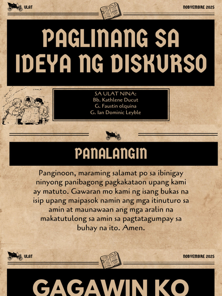 #3 (Faustin Olquina - Ian Leyble - Kathleen Ducut) Paglinang Sa Ideya ...