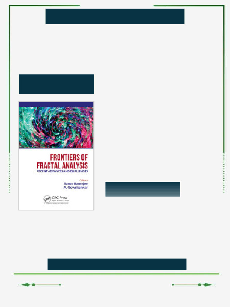 Frontiers of Fractal Analysis: Recent Advances and Challenges 1st ...