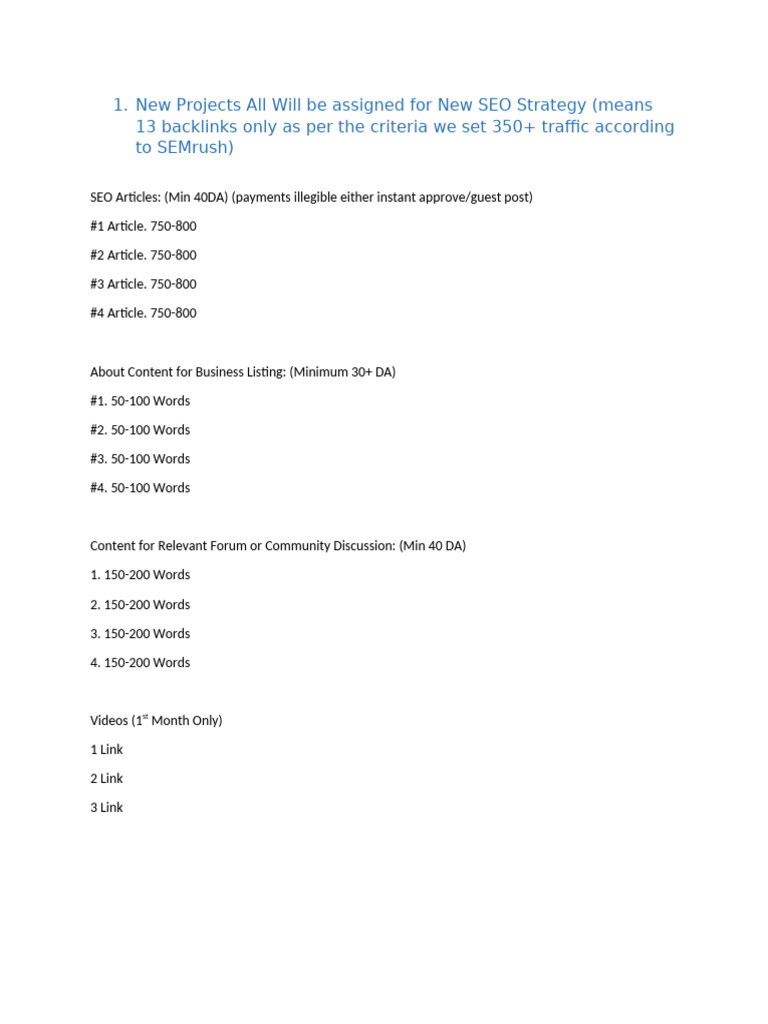 Project Policies | PDF