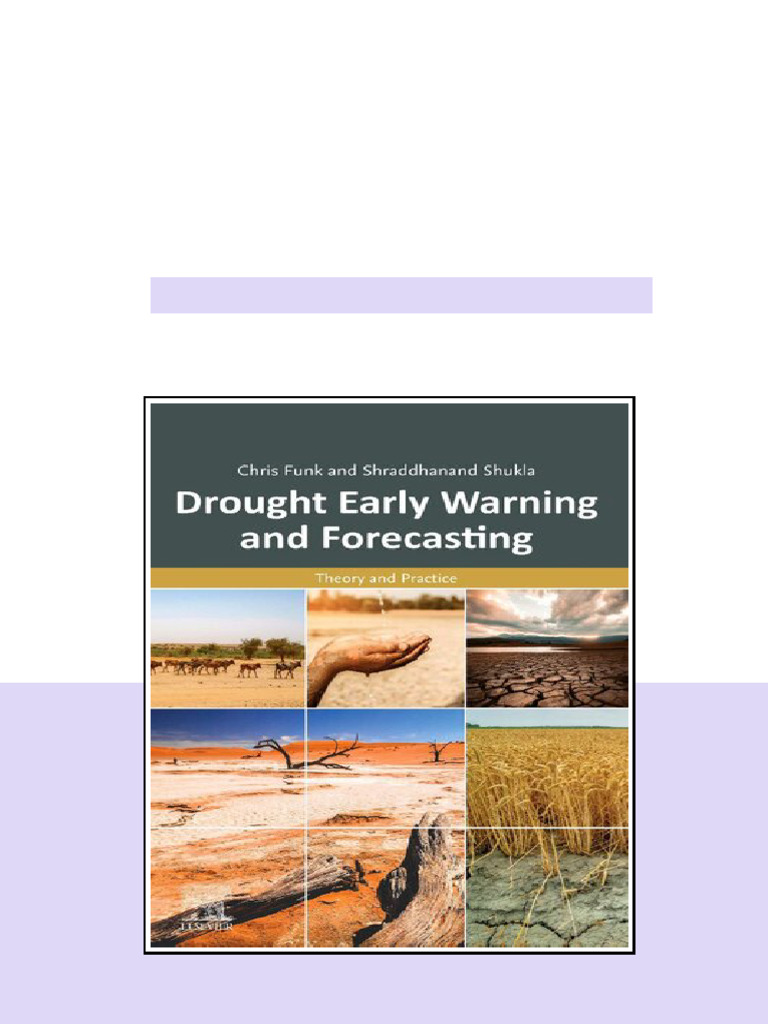 Drought Early Warning And Forecasting Theory And Practice 1st Edition ...