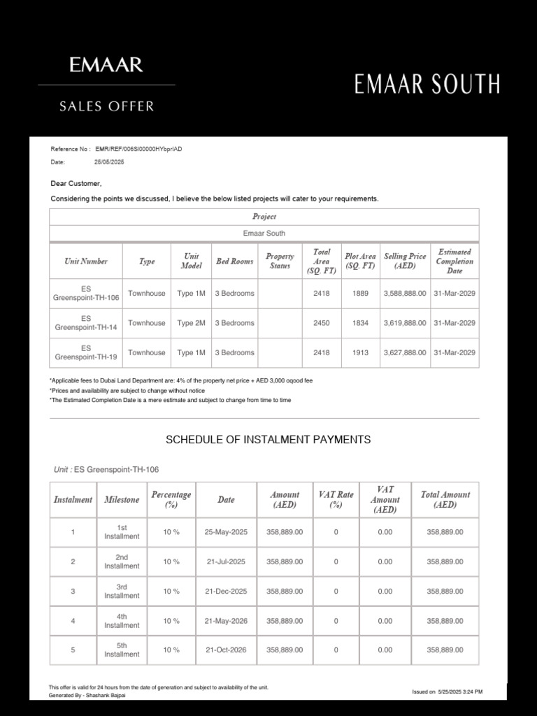 Sales_Offer-126_250525_153410 | PDF | Payments | Business