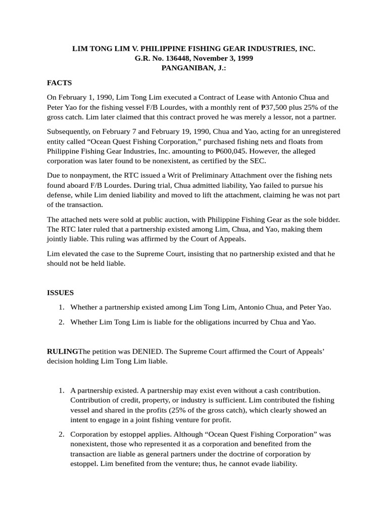 CASE 5 LIM | PDF