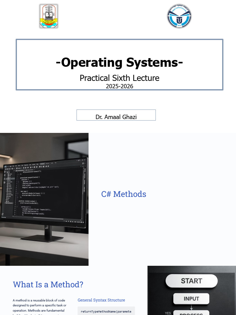 C# Methods: Types and Usage Guide | PDF | Parameter (Computer ...