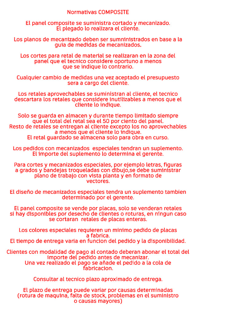 Normativa Composite | PDF