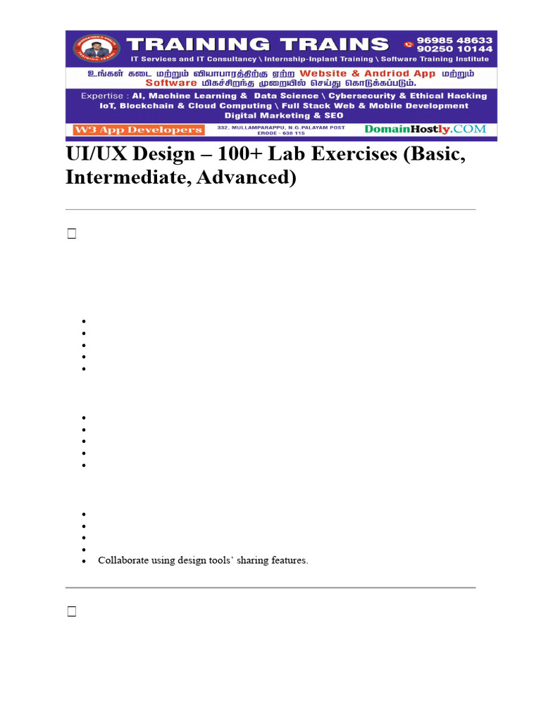 UI UX Design | PDF | Usability | Cyberspace