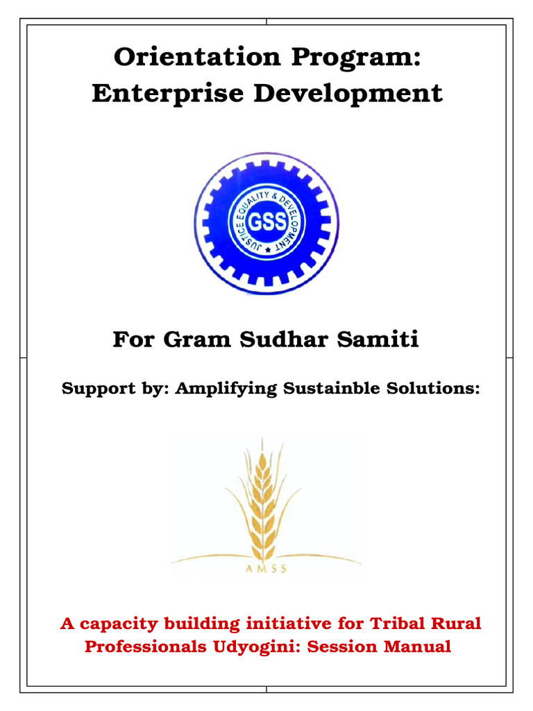 Orientation Program Enterprise Development | PDF
