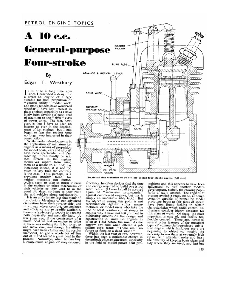10 CC General Purpose Engine | PDF