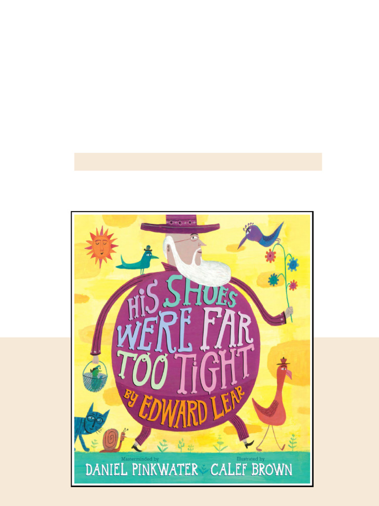 His Shoes Were Far Too Tight Poems By Edward Lear Edward Lear Calef ...