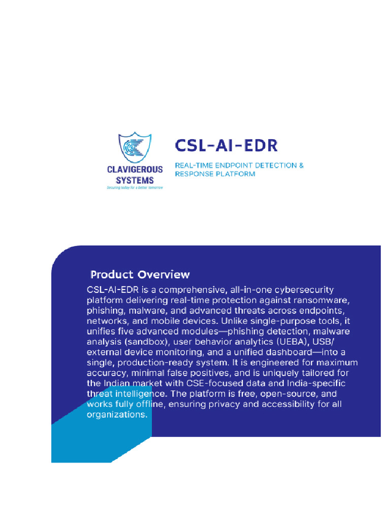 Ai - Edr CSL | PDF