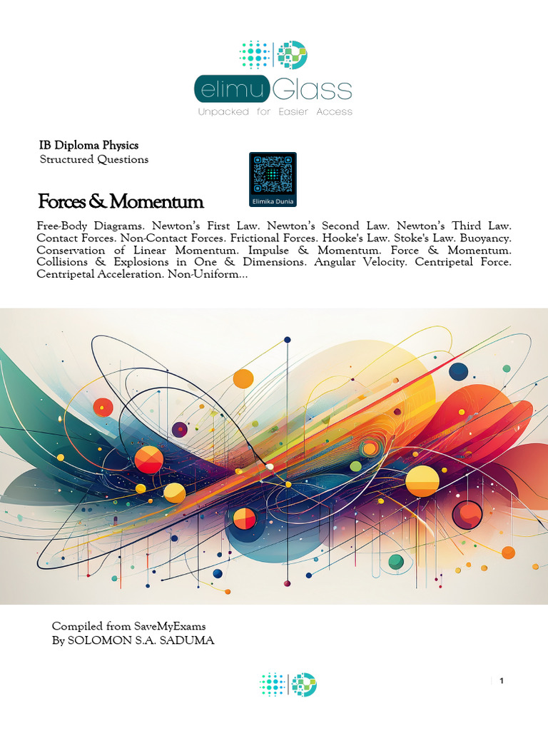 IB Physics: Forces & Momentum Concepts | PDF | Force | Momentum