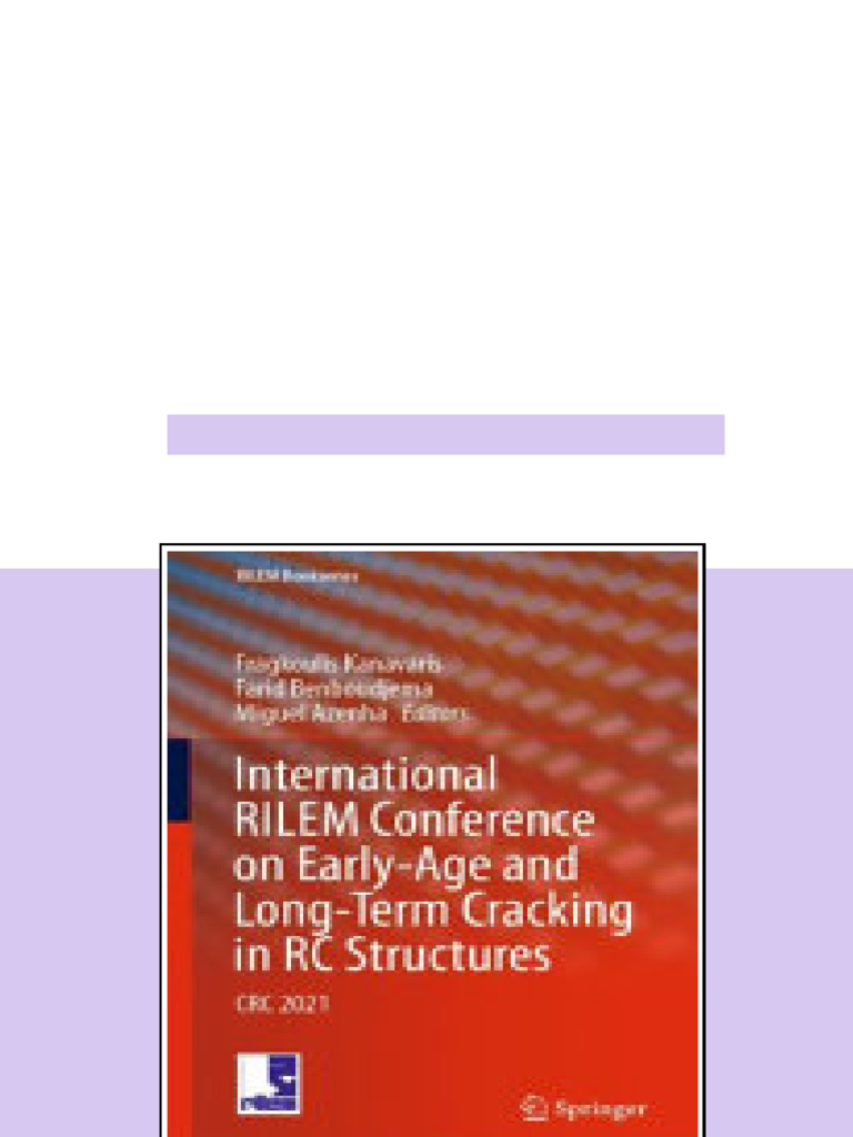 (Ebook) International RILEM Conference on Early-Age and Long-Term ...