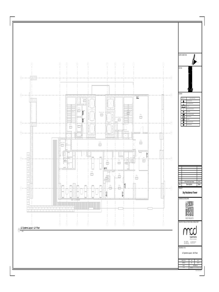 LC Systems Layout for Sky Residence | PDF