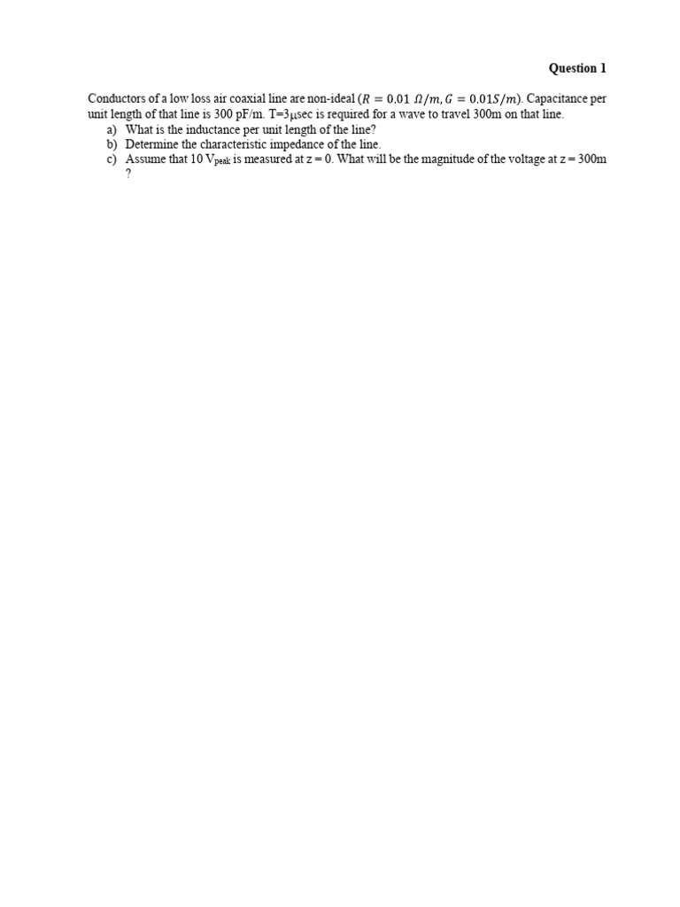 Sample Exam Question | PDF