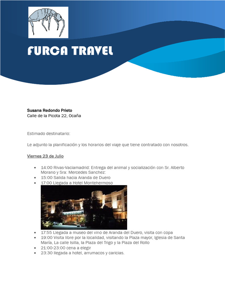 Furca Travel-1 9019 | PDF