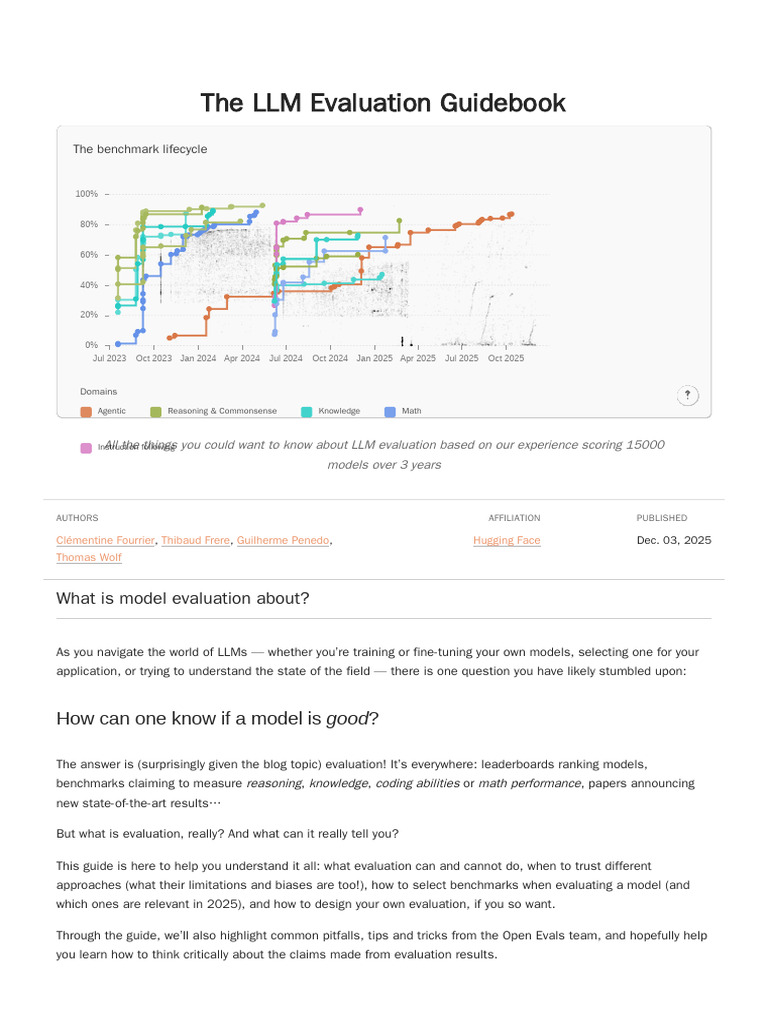 LLM Evaluation Insights and Best Practices | PDF | Intelligence