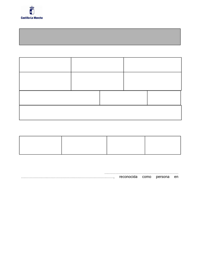 03.modelo de Compromiso Cuidadores Pecef - 2024 | PDF | Parentesco ...