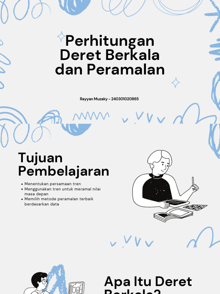 Metode Peramalan Deret Berkala Efektif | PDF
