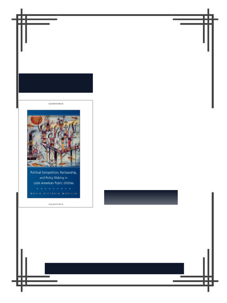 Political Competition Partisanship and Policy Making in Latin American ...