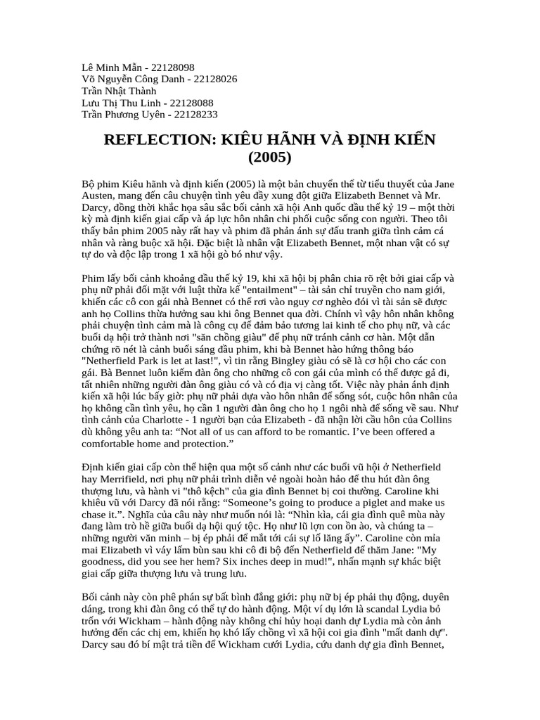 Reflection Bri | PDF