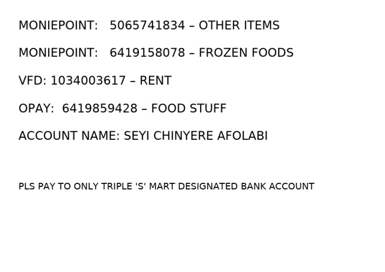 Monie Point | PDF