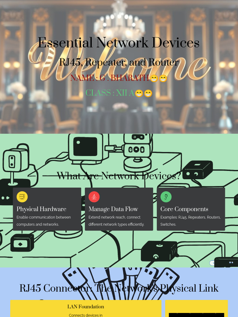 Essential Network Devices (2) (1) | PDF | Computer Network | Router ...
