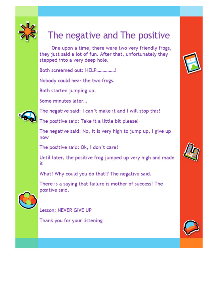 The Negative and the Positive | PDF