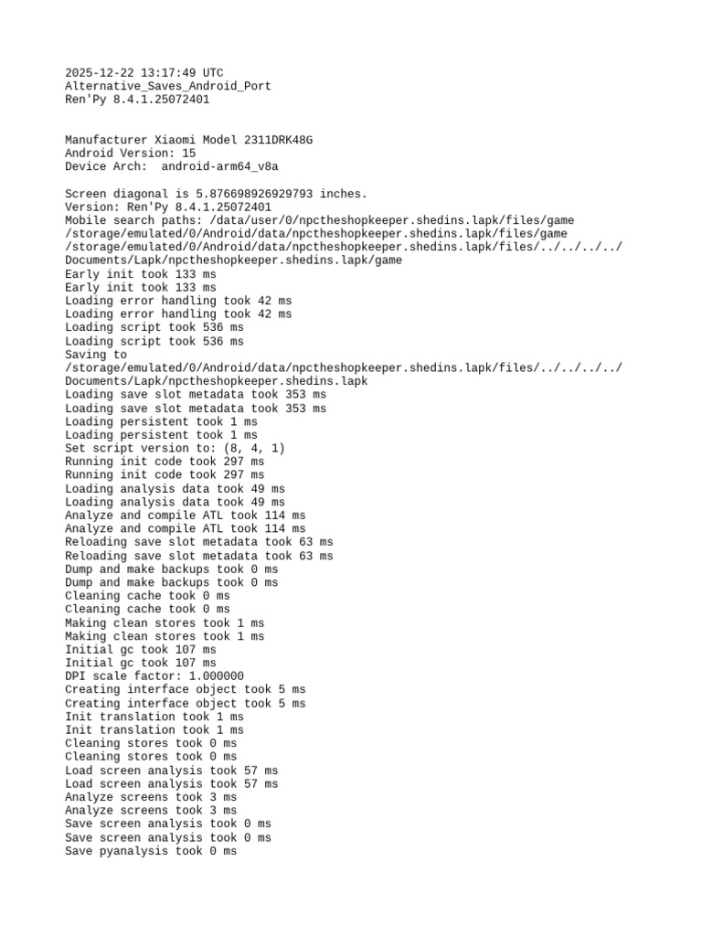 Log | PDF | Metadata | System Software