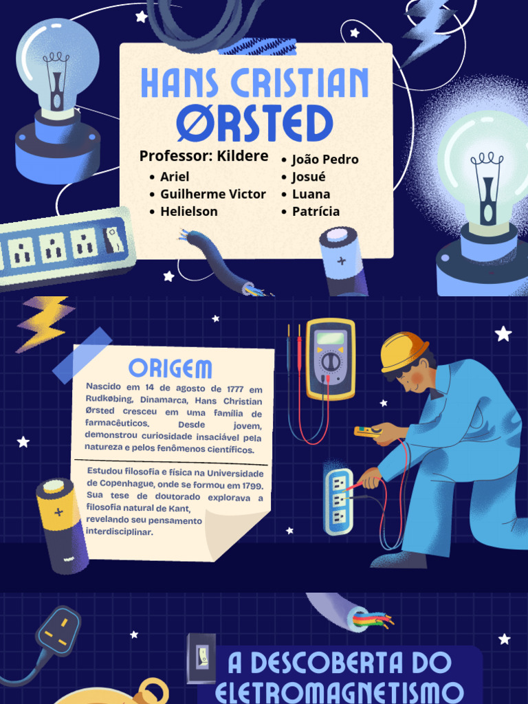 Hans Christian Orsted | PDF | Eletricidade | Science