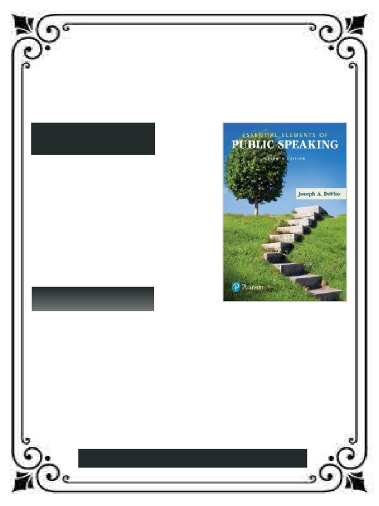 Essential Elements of Public Speaking, Rental Edition, 7th Edition ...