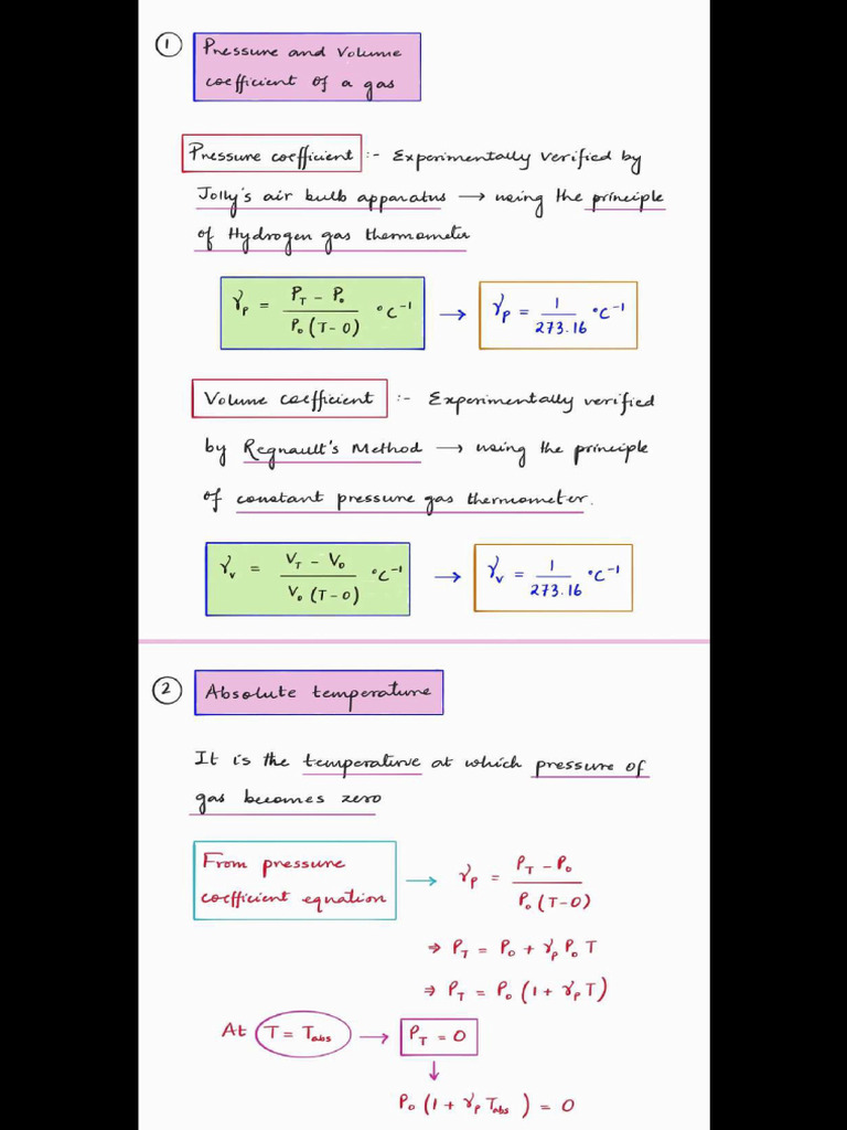 Expansion of Gas - Theory | PDF